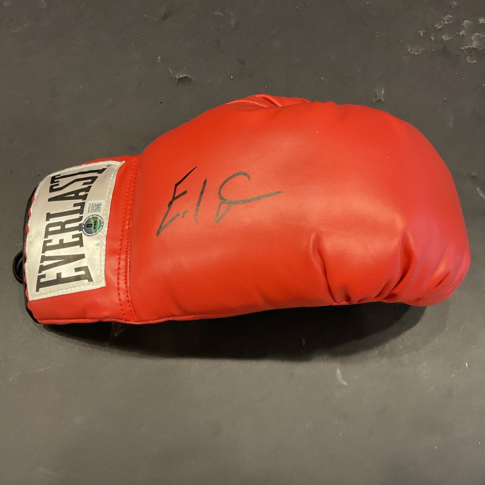 Errol Spence Jr Signed Everlast Boxing Glove Beckett Witness Certified ...